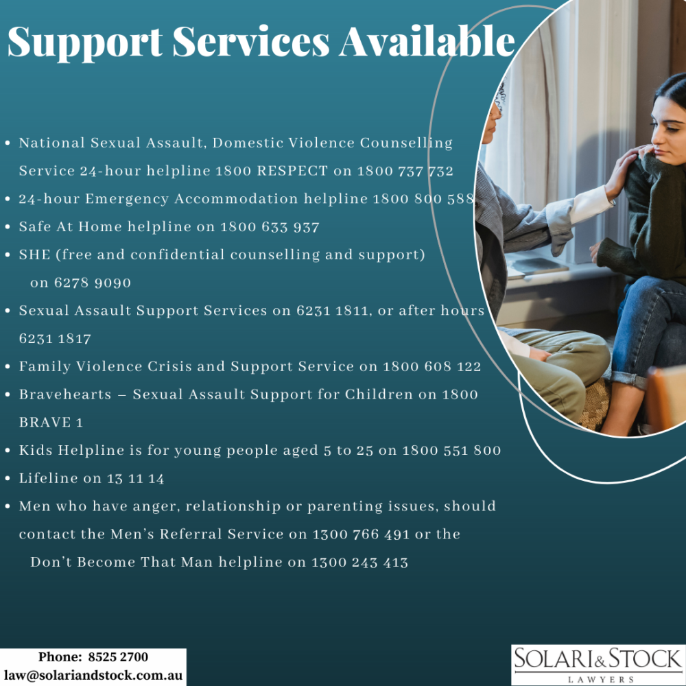 Domestic and Family Violence Support Numbers - Solari & Stock-Where ...