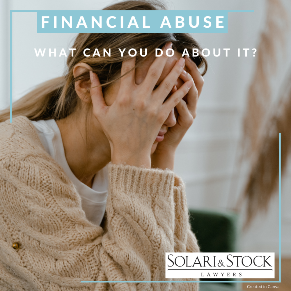 Financial Abuse: how to spot it and what you can do about it - Solari ...