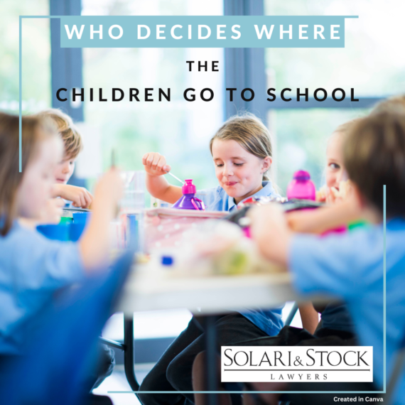 Who Decides Where The Children Go To School? - Solari & Stock-Where ...
